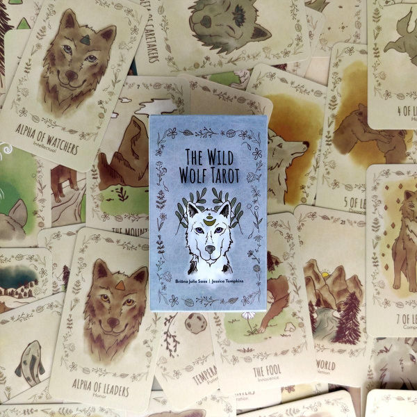 карты таро"The Wild Wolf"tarot,10.3X6cm - купить с доставкой по ...