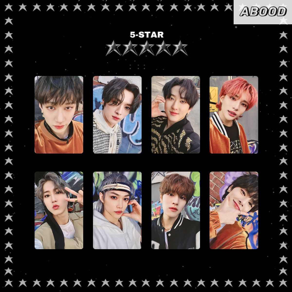 Stray Kids карточки SKZ Коллекционные фотокарточки FIVE-STAR альбом ...