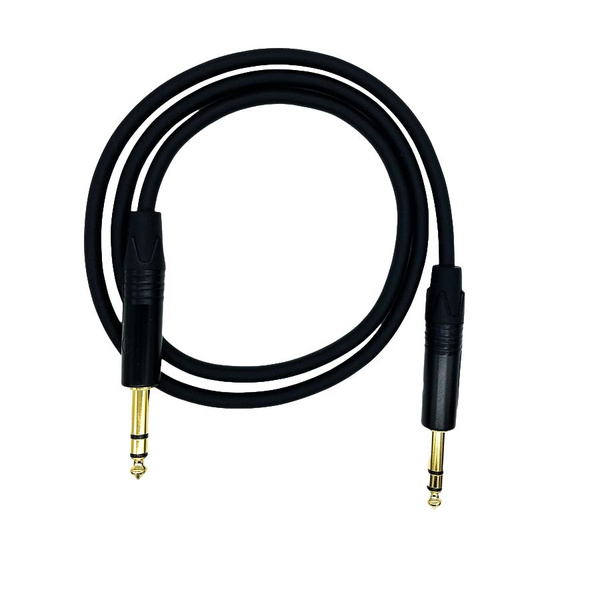 Кабель 6.3 мм Кабель Jack (6.3 mm) - Jack (6.3 mm) микрофонный желтый ...