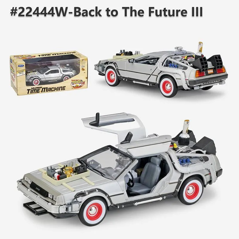 Коллекционная модель машины времени 1:24 "Делориан" BACK TO THE FUTURE ...