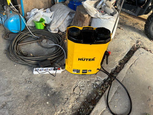 Опрыскиватель аккумуляторный SP-16AC Huter - купить по выгодной цене в интернет-магазине OZON.ru ...