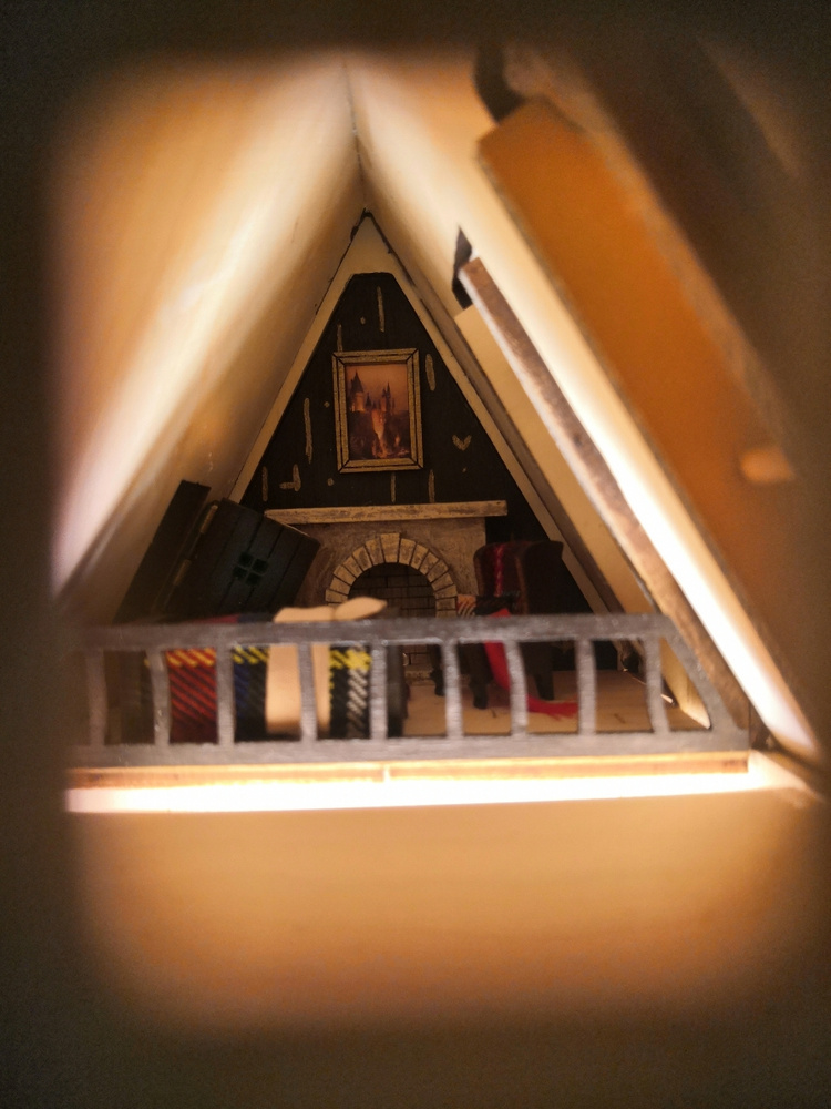 Светильник конструктор декоративный домик Совиная Лавка по