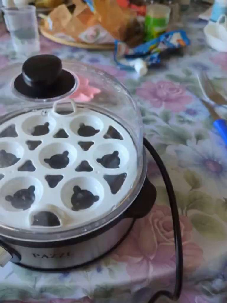 PAZZL Яйцеварка электрическая пароварка 5 в 1, ЗВУКОВОЙ СИГНАЛ - купить с доставкой по выгодным ...